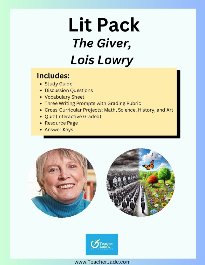 Lit Pack The Giver