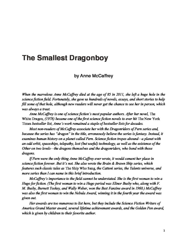 The Smallest Dragonboy