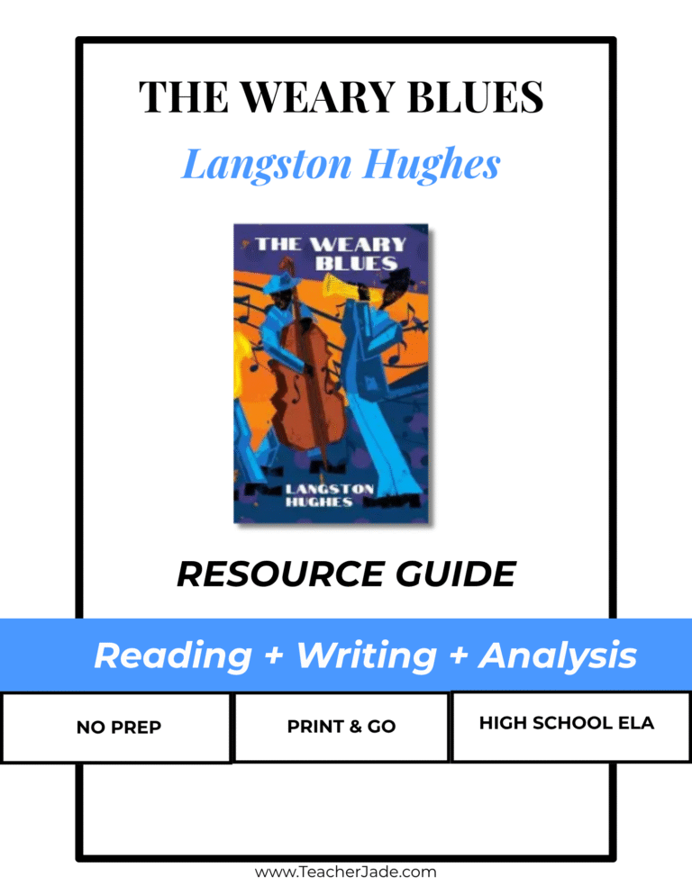 Literature Packs | Teacher Jade's Writing Academy